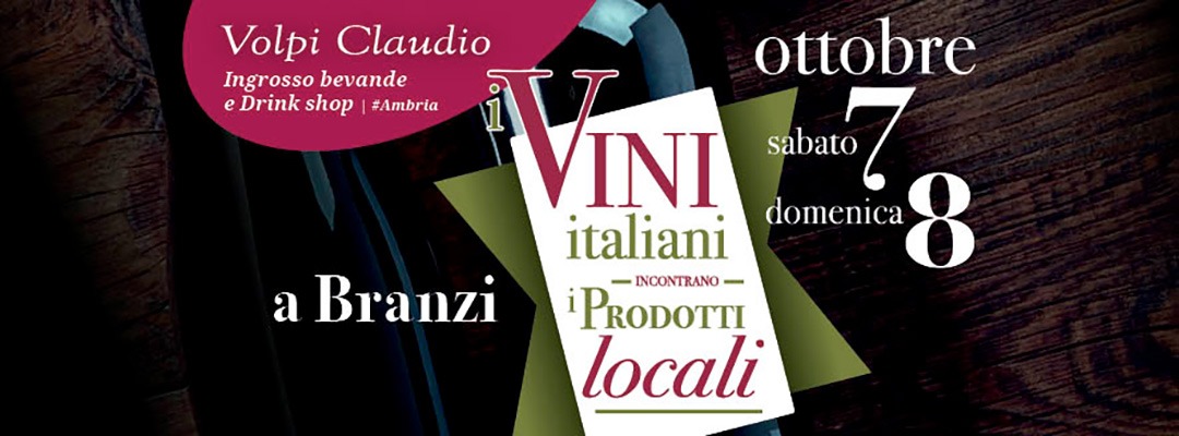 I vini italiani incontrano i prodotti locali - Volpi Claudio Drink Shop
